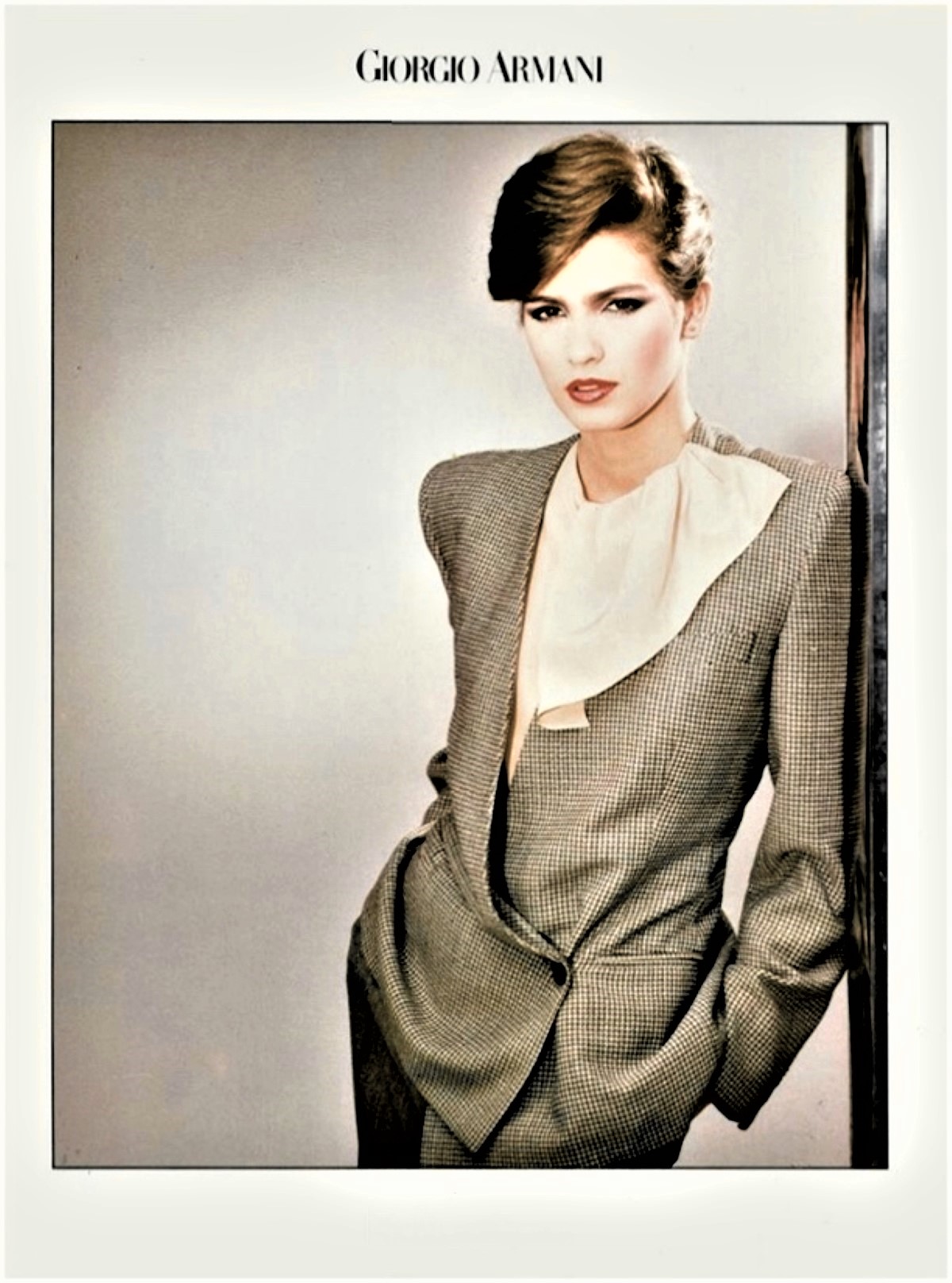 1980 February Vogue Italia : Gia Carangi Lived Here
